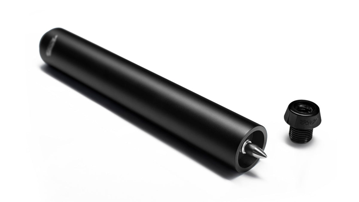 Predator 8" QR2 Cue Matte Black Extension with Bumper – Premier Billiards