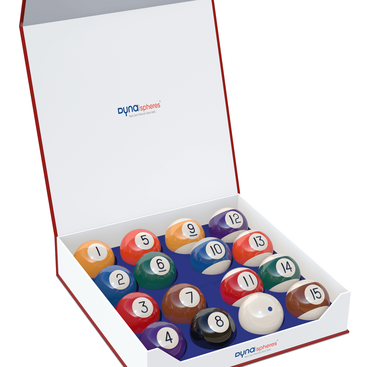 Dynaspheres Pool Balls-Gold – Premier Billiards