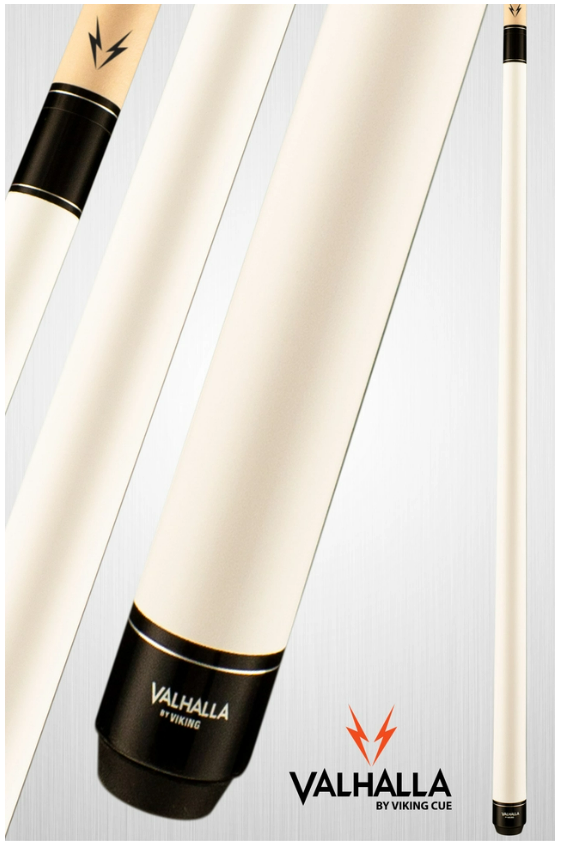 VIKING VALHALLA Cue VA108 Ultra White Opaque – Premier Billiards
