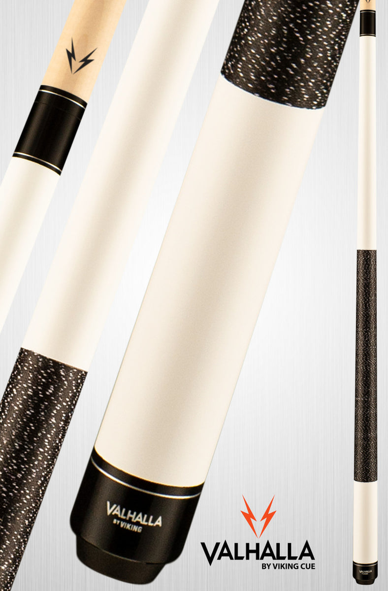 Viking Valhalla Cue VA 118-White Stain-Linen Wrap – Premier Billiards